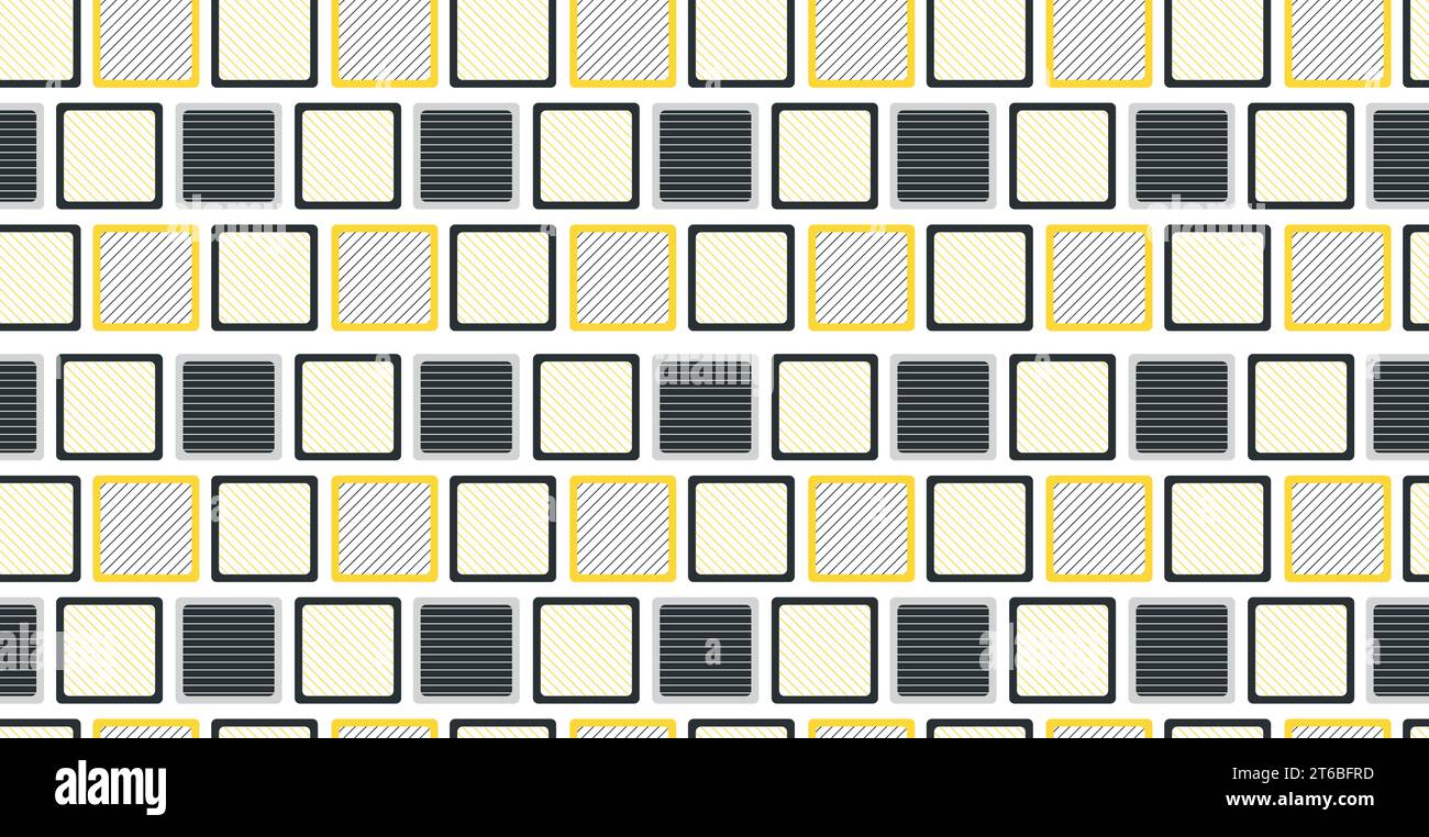 Modern squares and grids seamless pattern Stock Vector Image & Art - Alamy
