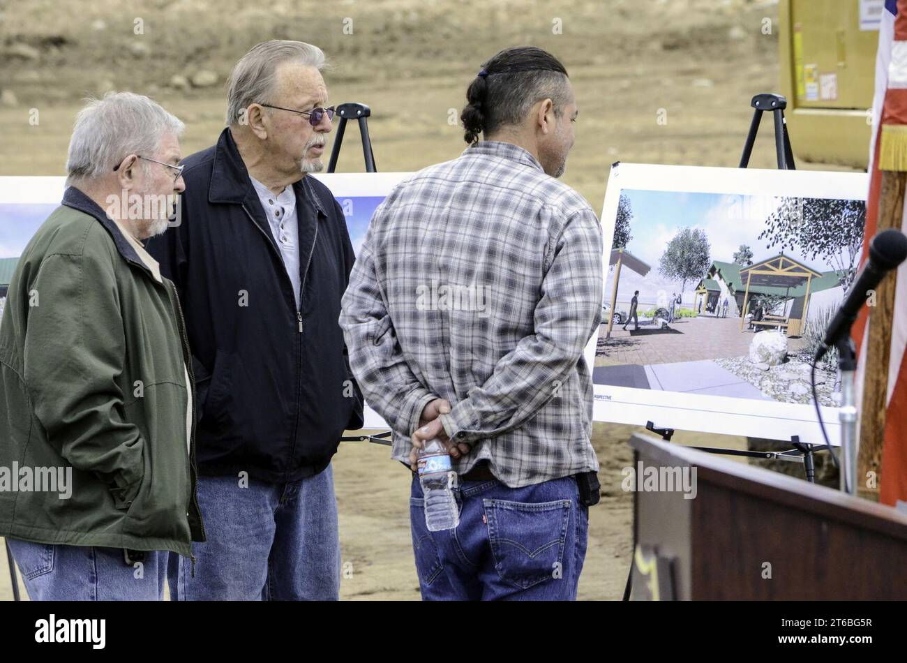 USFS Fire Station Ground Breaking Stock Photo - Alamy