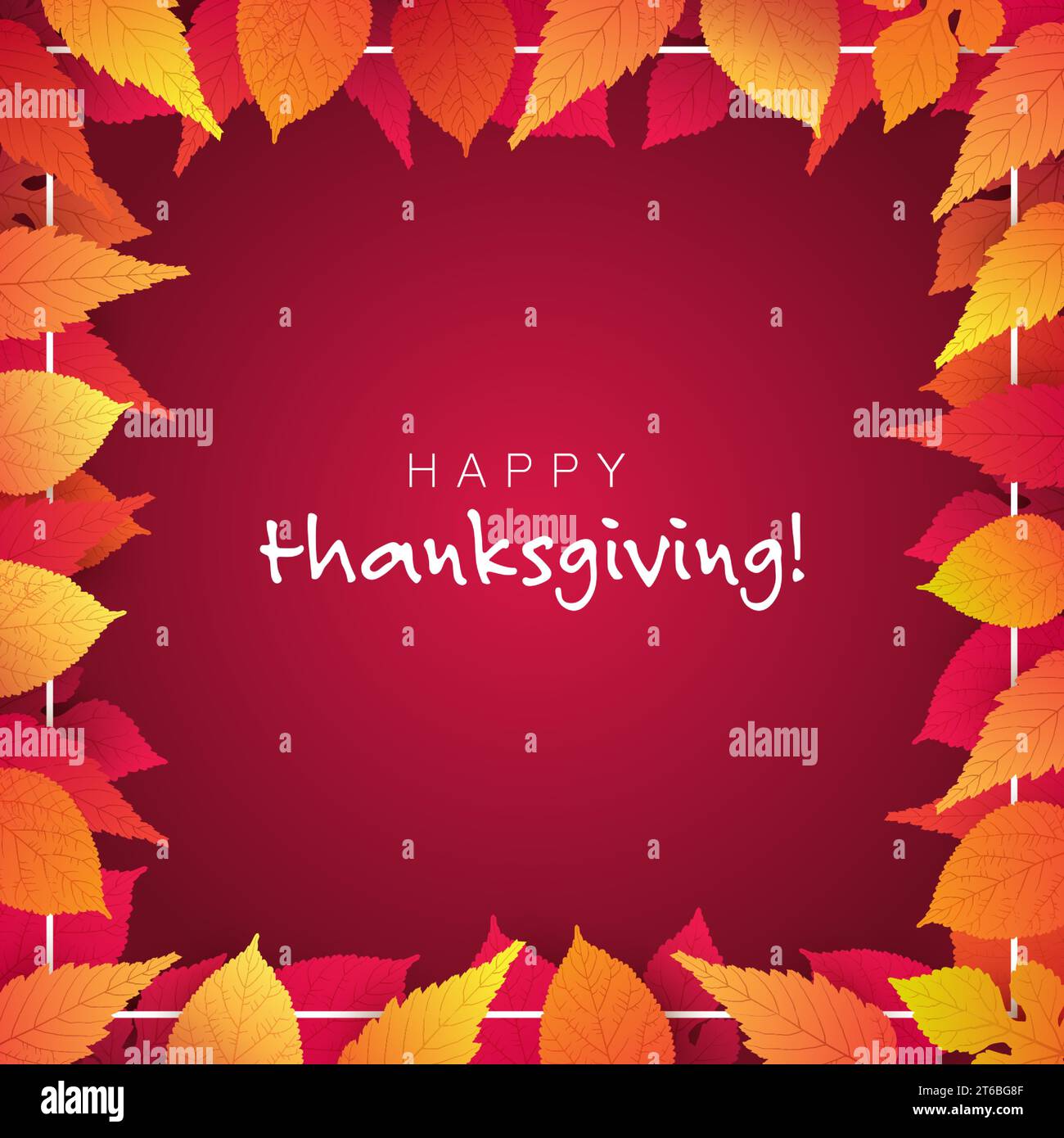 Colorful Happy Thanksgiving Card Layout, Advertising Design Template ...