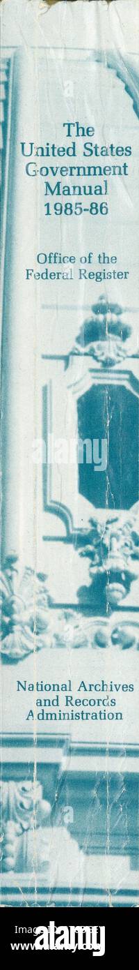 USGM 1985-86 spine Stock Photo - Alamy