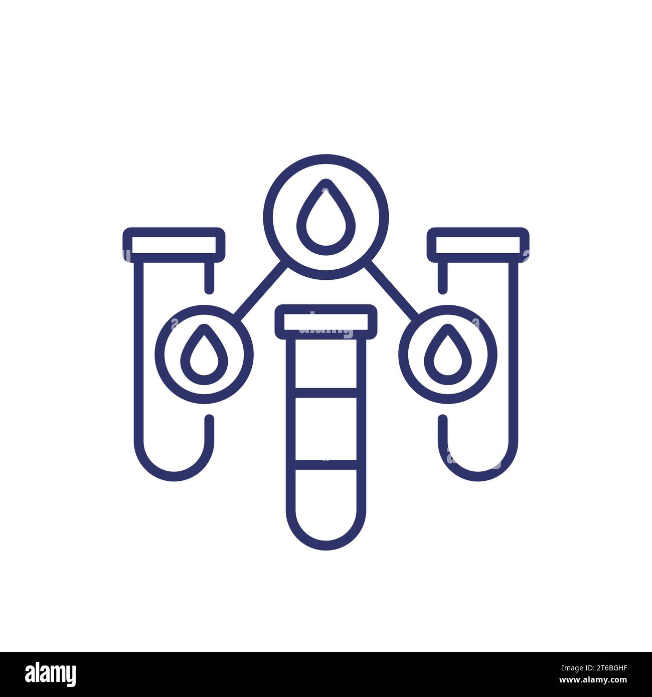 Water pollution test Stock Vector Images - Alamy