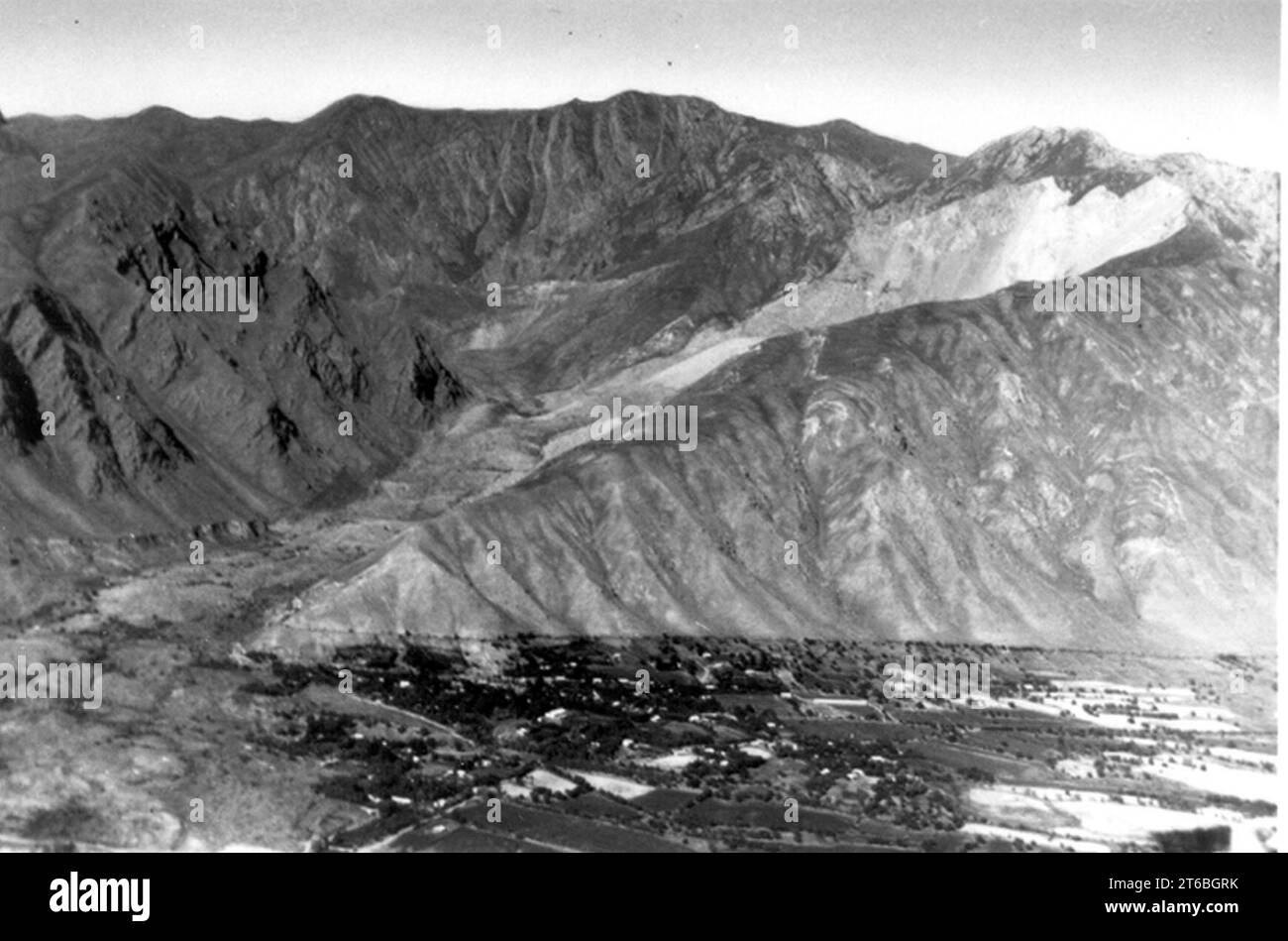 USGS Khait landslide Stock Photo - Alamy