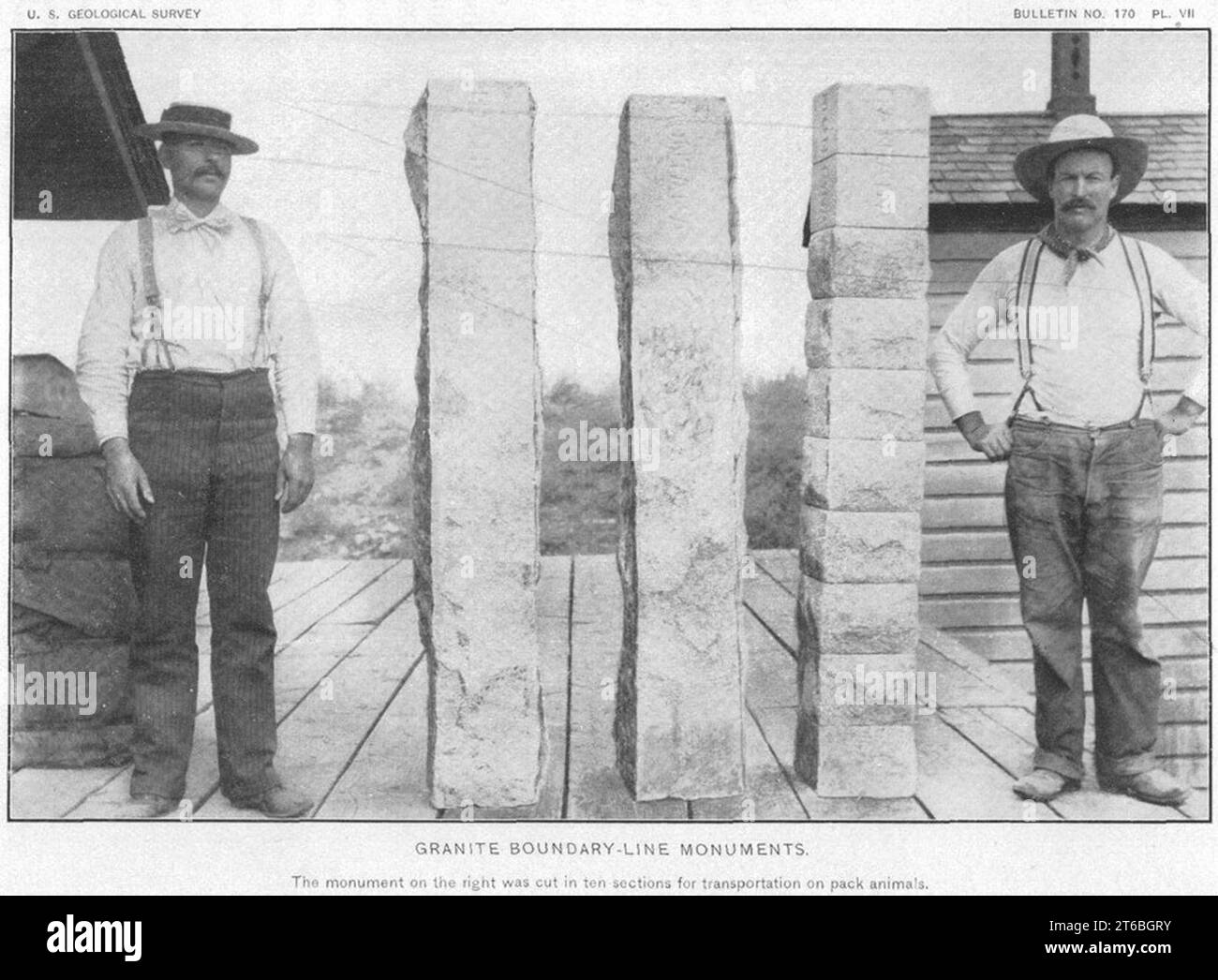 Survey monuments hi-res stock photography and images - Alamy