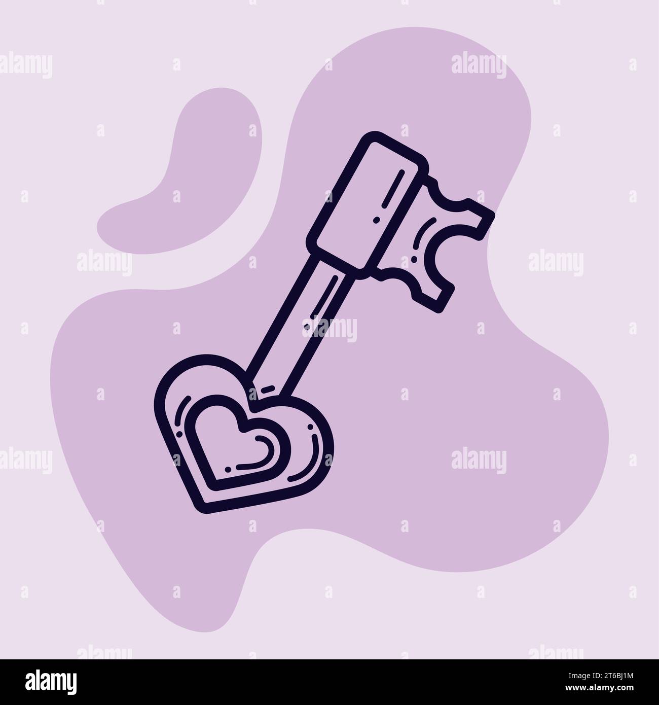 Isolated old castle key Royalty icon Vector Stock Vector Image & Art ...