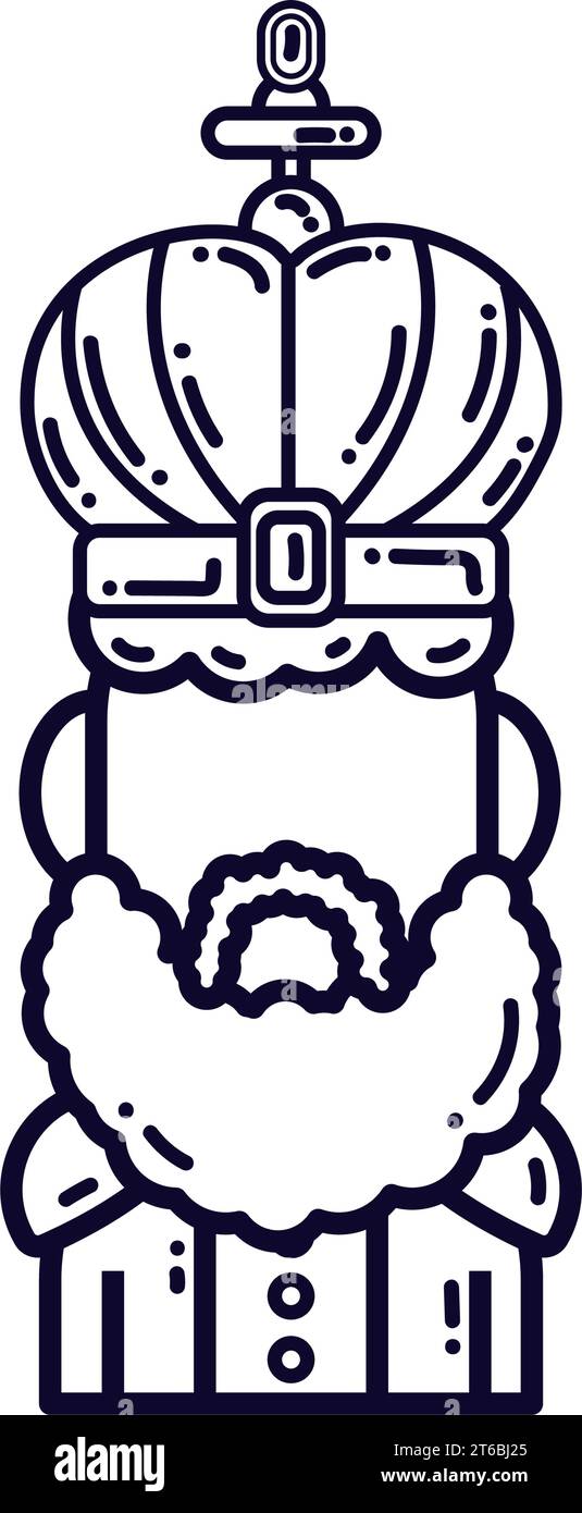 Isolated king icon Royalty icon Vector Stock Vector Image & Art - Alamy