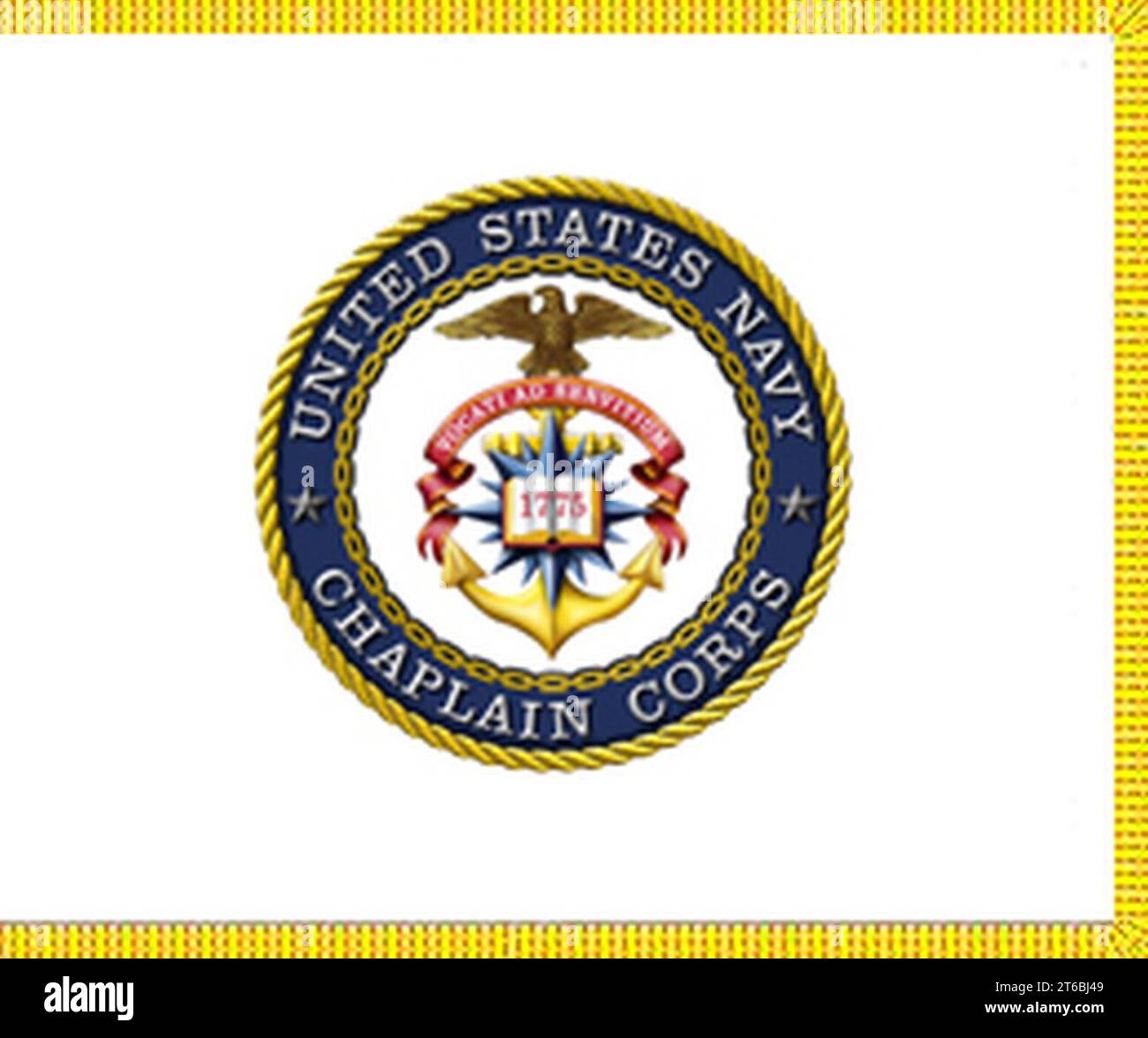 USN - Flag - Chaplain Corps Stock Photo - Alamy
