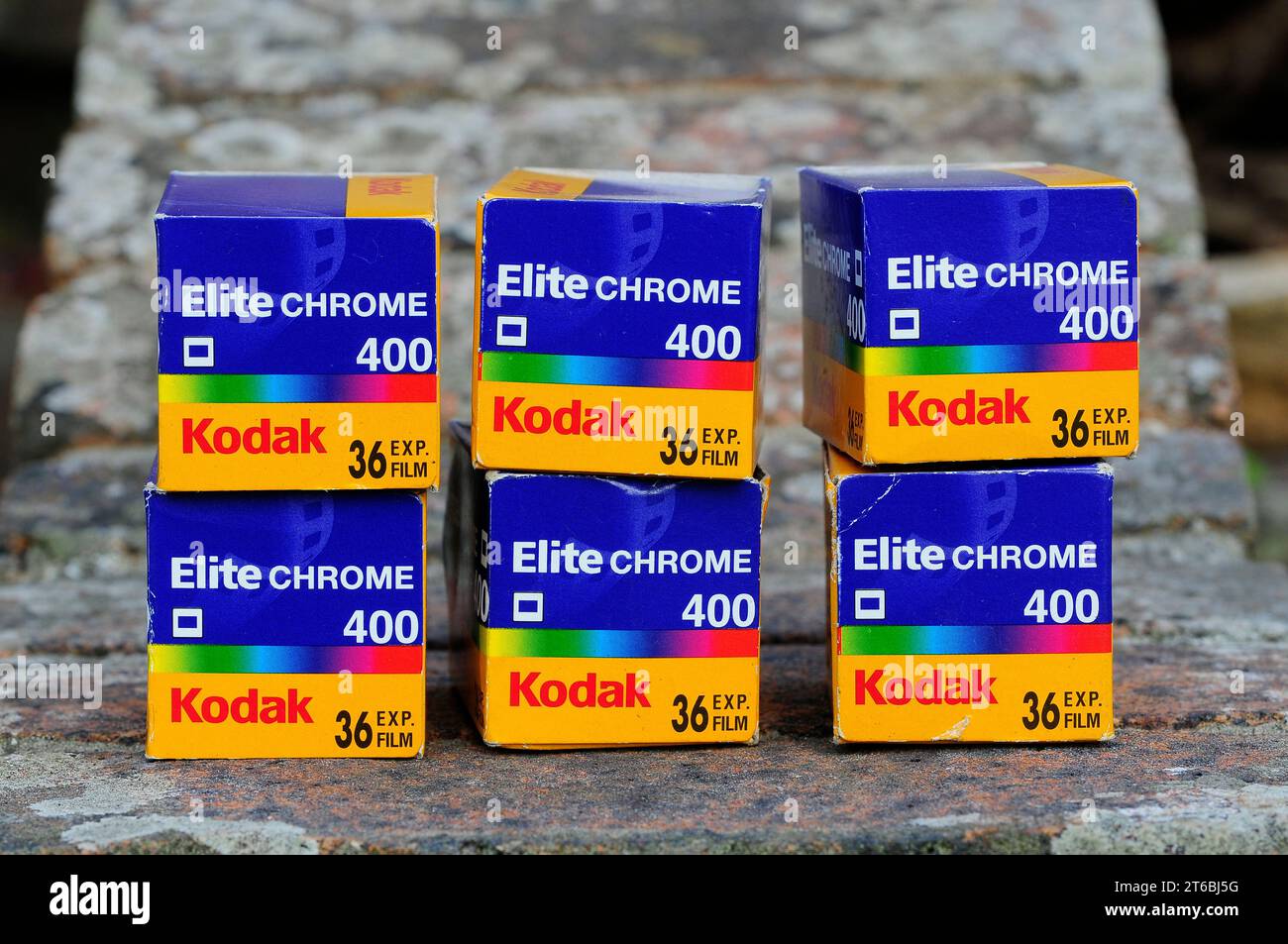 Vintage Kodak 35mm Elitechrome transparency film Stock Photo - Alamy