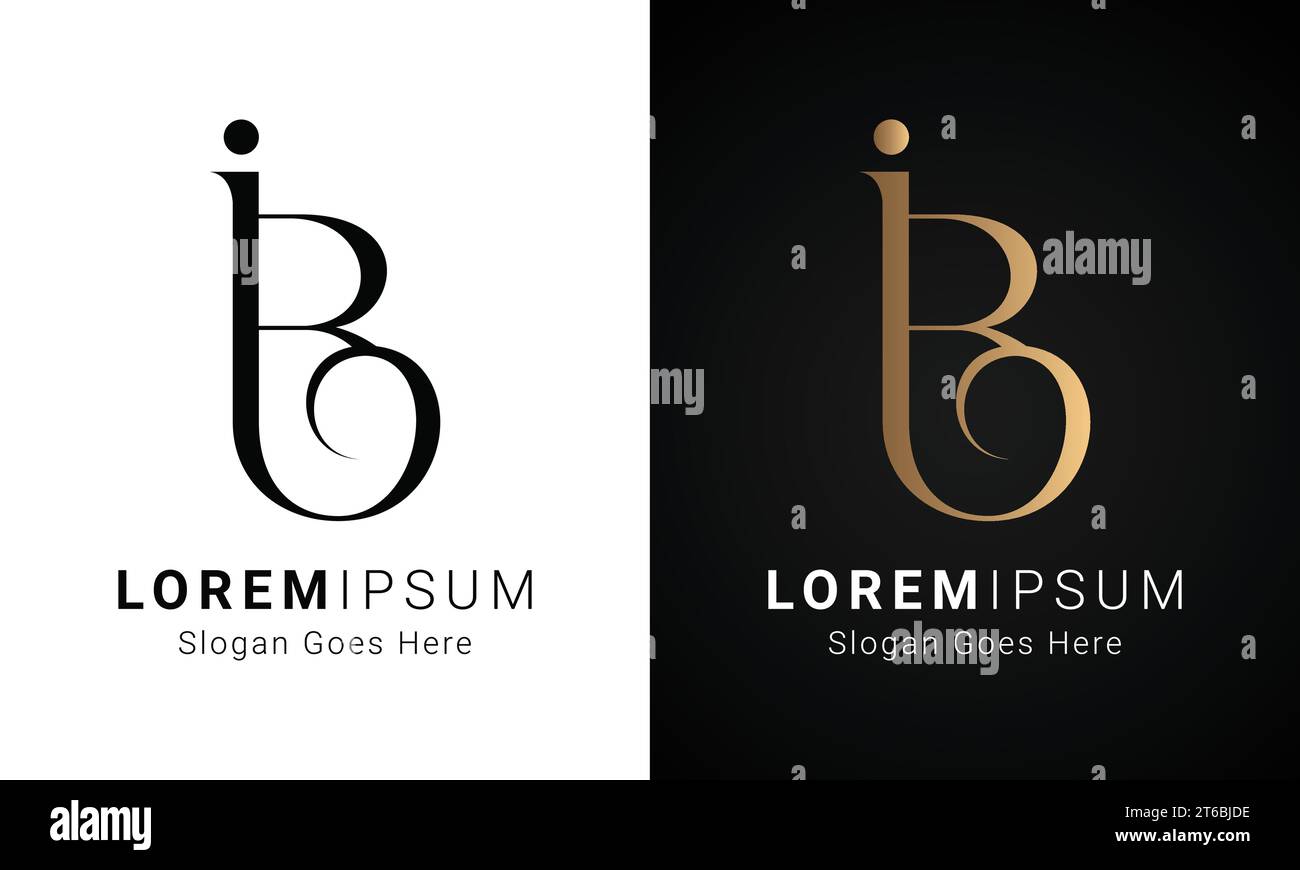 Initial icons Stock Vector Images - Alamy