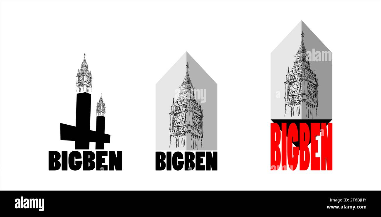 Logo design vector, London city icon symbol Stock Vector Image & Art ...