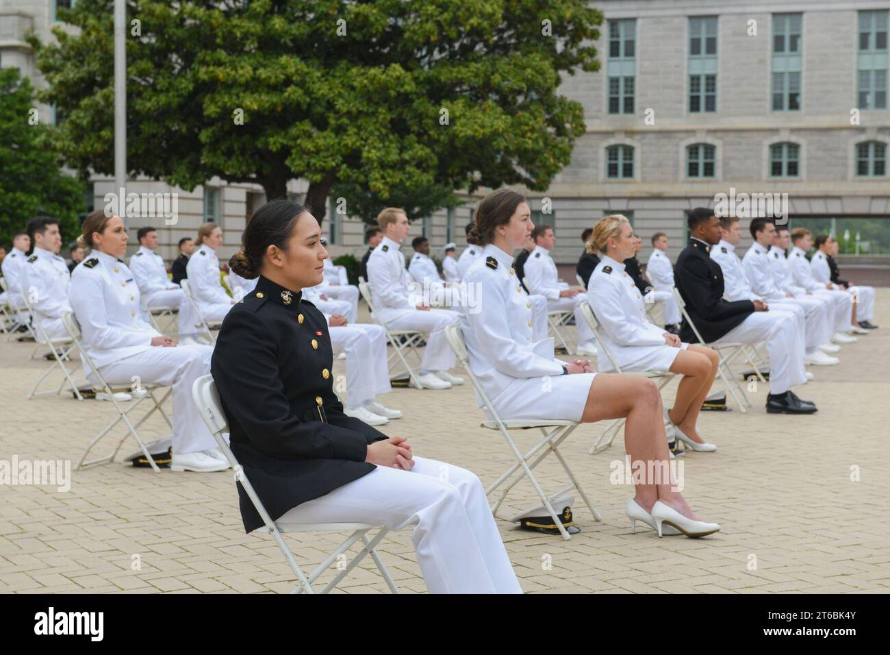 USNA Graduation (49923784766 Stock Photo - Alamy