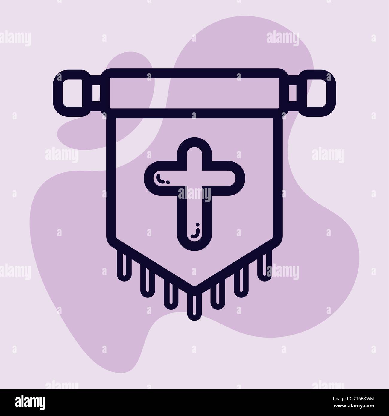 Isolated royalty emblem icon medieval Vector Stock Vector Image & Art ...