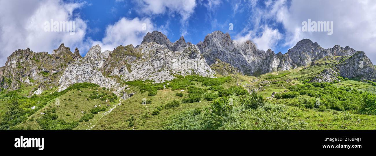 Picos de Europa National Park, located in the north of the Iberian ...