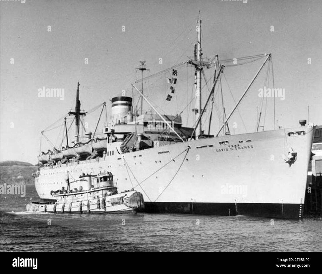 USNS David C. Shanks T-AP-180 Stock Photo - Alamy