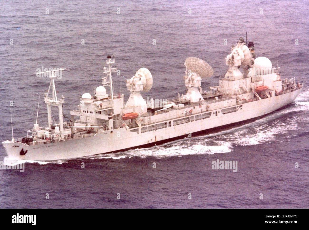 USNS General H. H. Arnold (T-AGM-9) side Stock Photo - Alamy