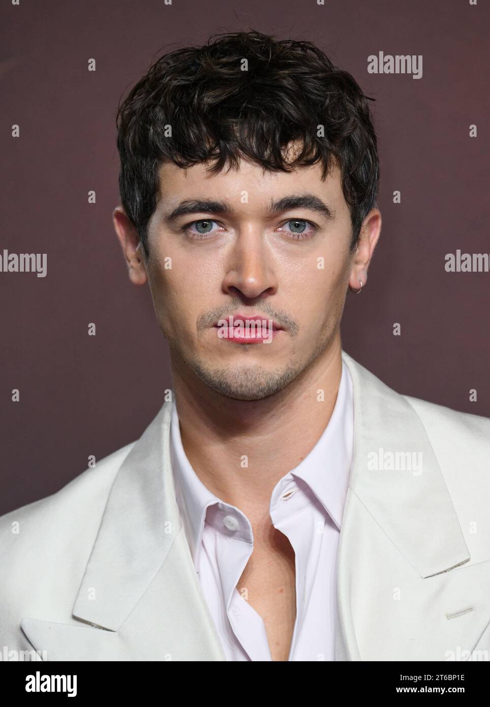 London, UK. November 9th, 2023. Tom Blyth arriving at The Hunger Games ...