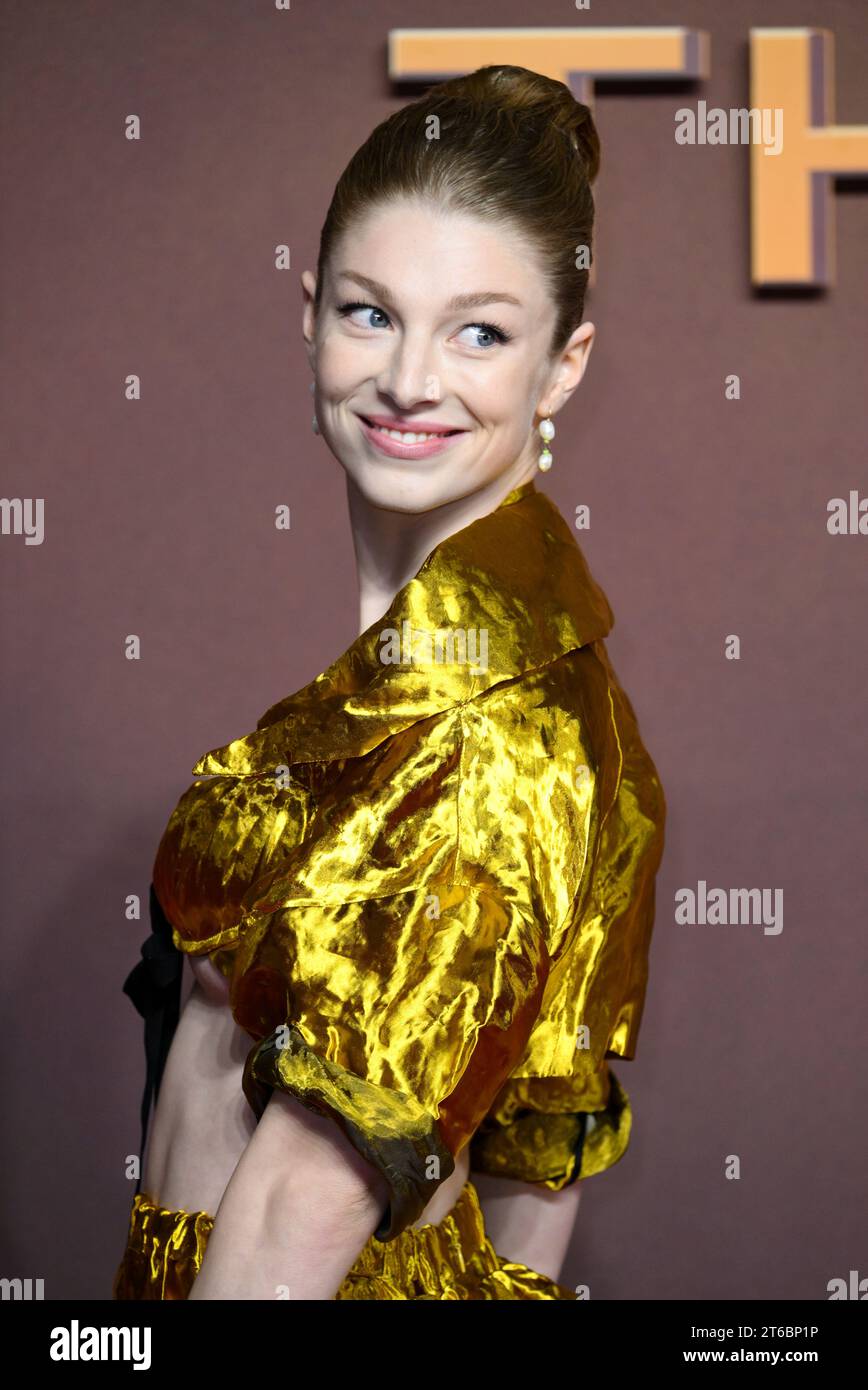 London, UK. November 9th, 2023. Hunter Schafer arriving at The Hunger ...