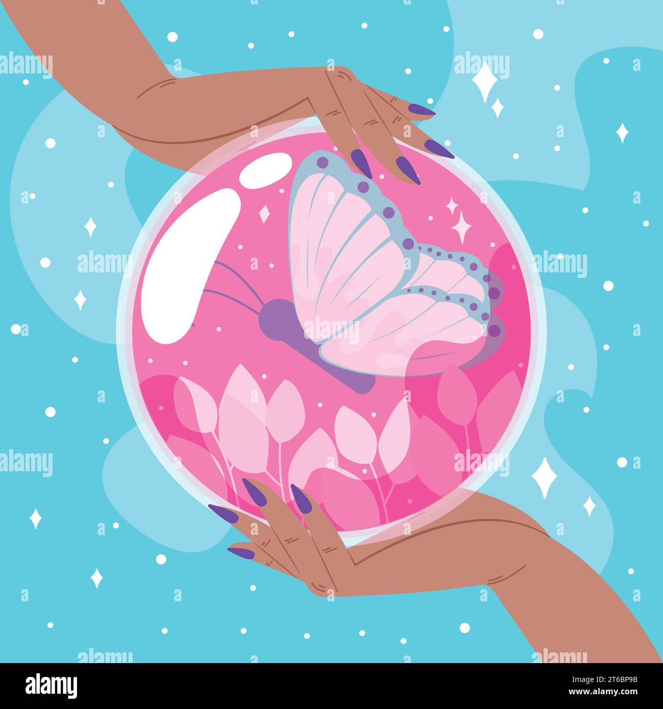 Hand drawn set spa Stock Vector Images - Alamy