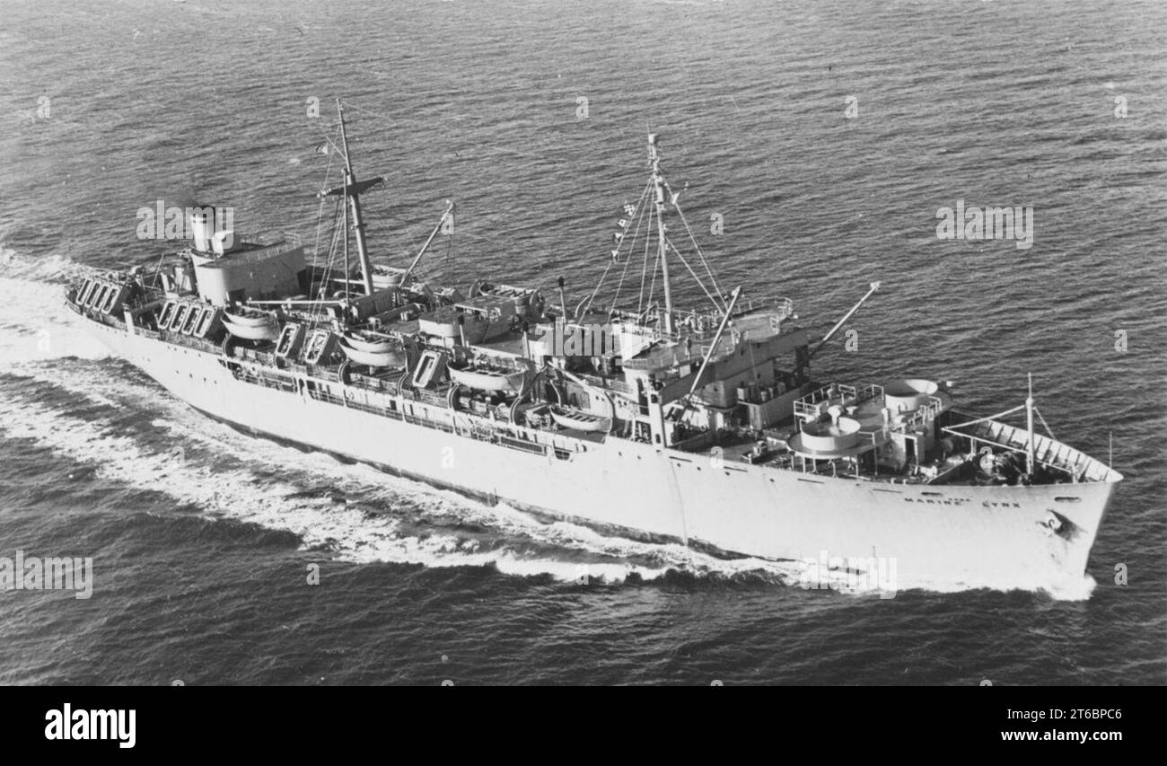 USNS Marine Lynx 1950s Stock Photo - Alamy