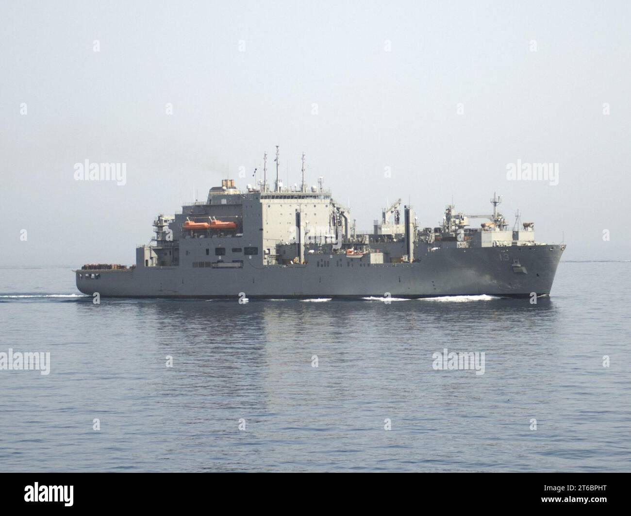 USNS Medgar Evers (T-AKE-13) in the Arabian Sea in 2013 Stock Photo - Alamy