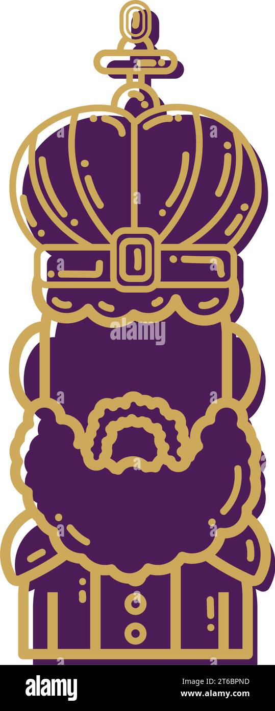 Isolated king icon Royalty icon Vector Stock Vector Image & Art - Alamy