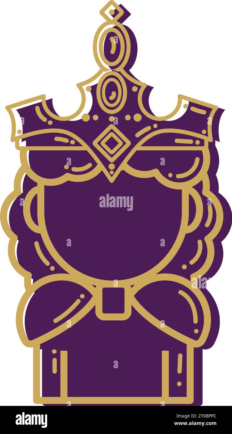 Isolated queen icon Royalty icon Vector Stock Vector Image & Art - Alamy