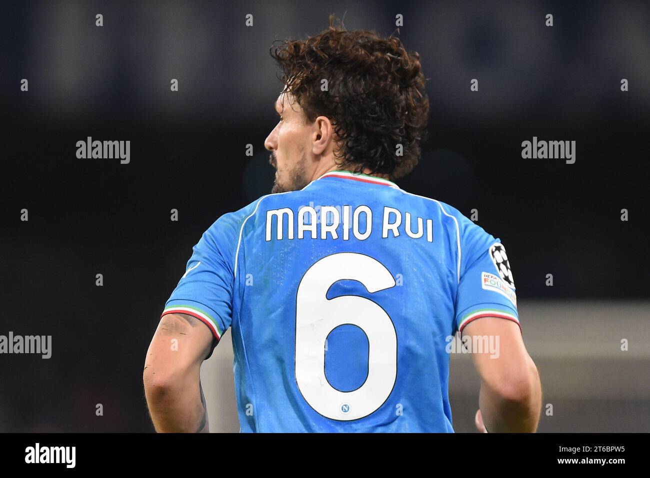 Naples, Italy. 8 Nov, 2023. Mario Rui of SSC Napoli during the Uefa ...