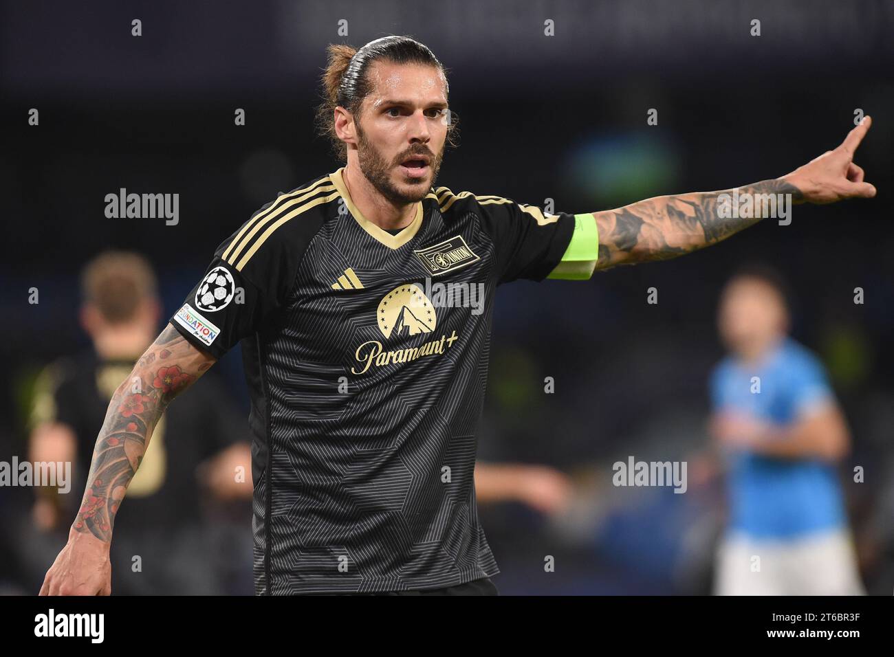 Naples, Italy. 8 Nov, 2023. Christopher Trimmel of 1. FC Union Berlin ...