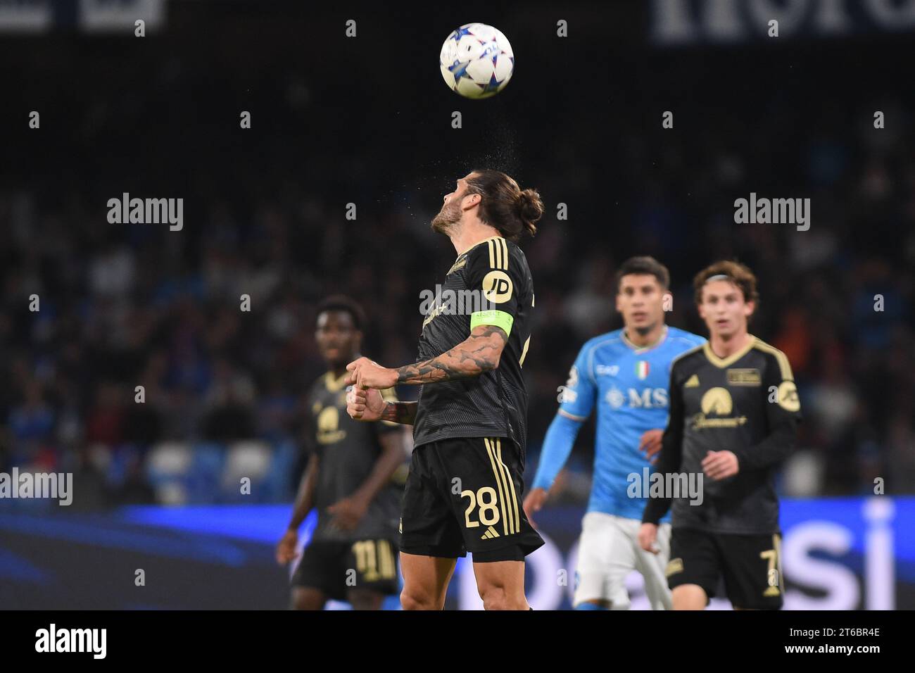 Naples, Italy. 8 Nov, 2023. Christopher Trimmel of 1. FC Union Berlin ...