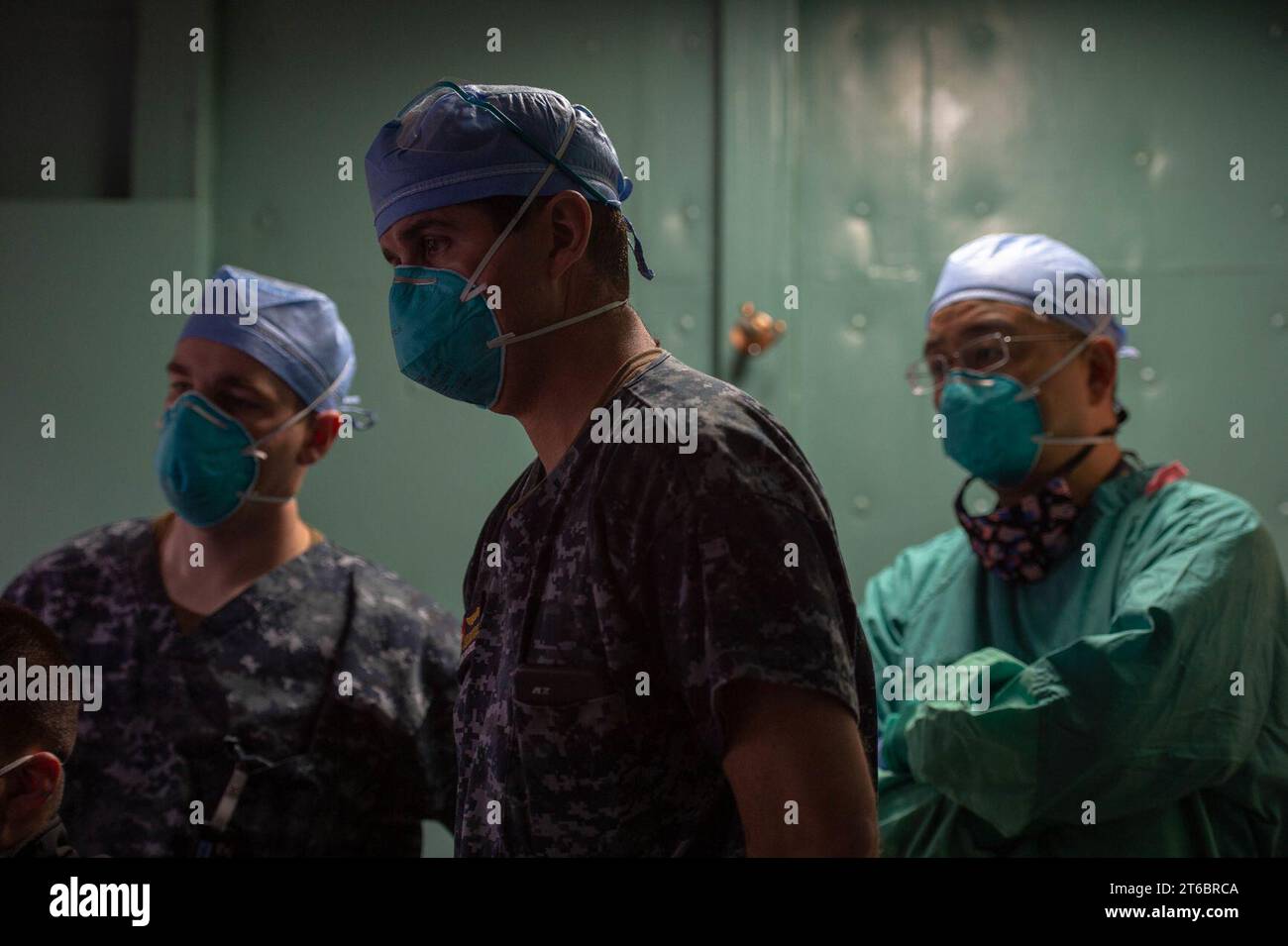 USNS Mercy Sailors Conduct an Interventional Radiology Study and ...