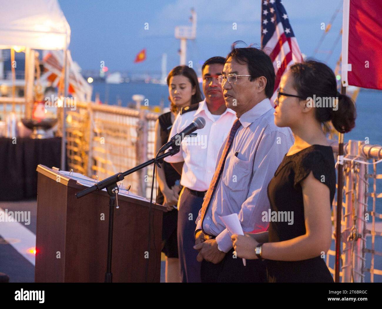 USNS Millinocket hosts reception in Vietnam during Pacific Partnership ...