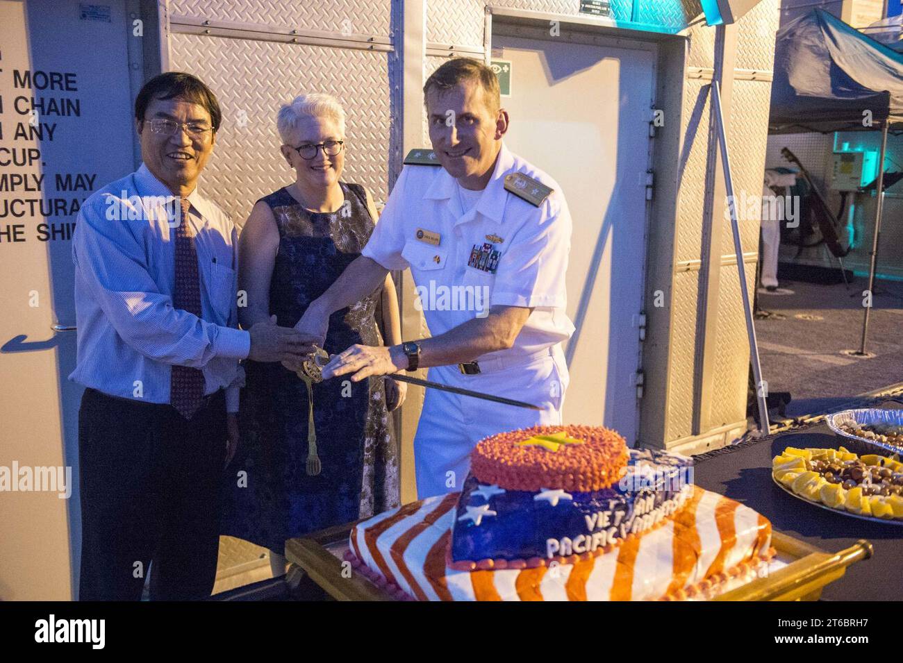 USNS Millinocket hosts reception in Vietnam during Pacific Partnership ...