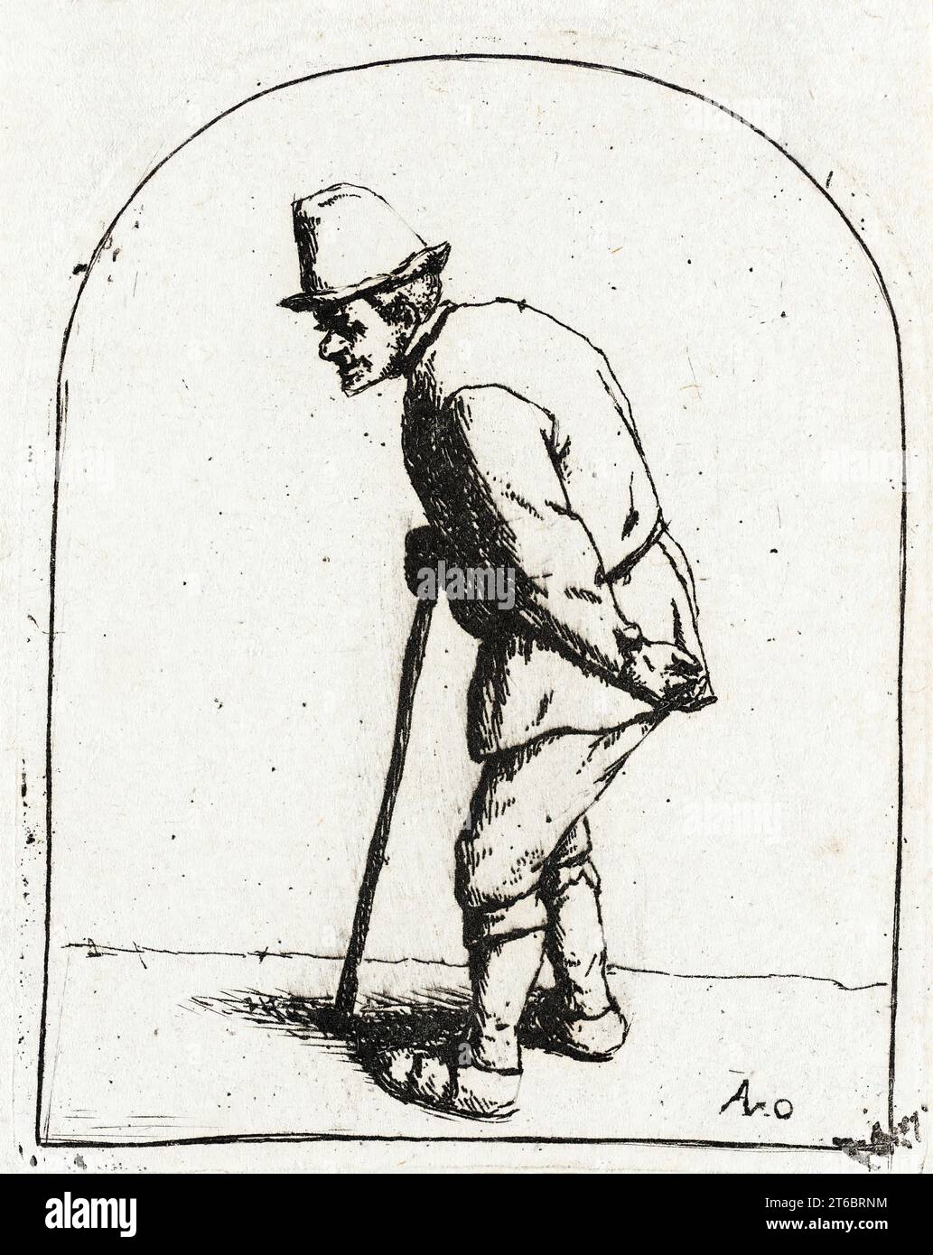 Peasant with a crooked back peasant with a crooked back hi-res stock photography and images - Alamy