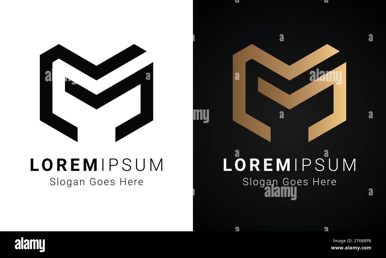 Luxury Initial MM Monogram Text Letter Logo Design Stock Vector Image ... Luxury Initial MM Monogram Text Letter Logo Design Stock Vector Image ...