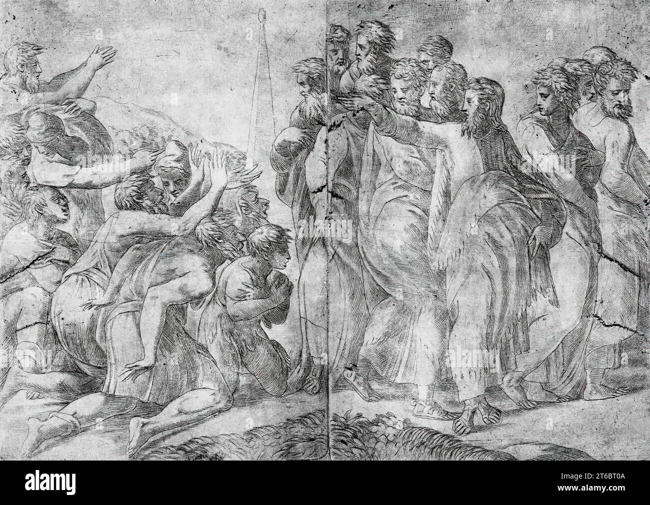 Christ healing the leper hi-res stock photography and images - Alamy