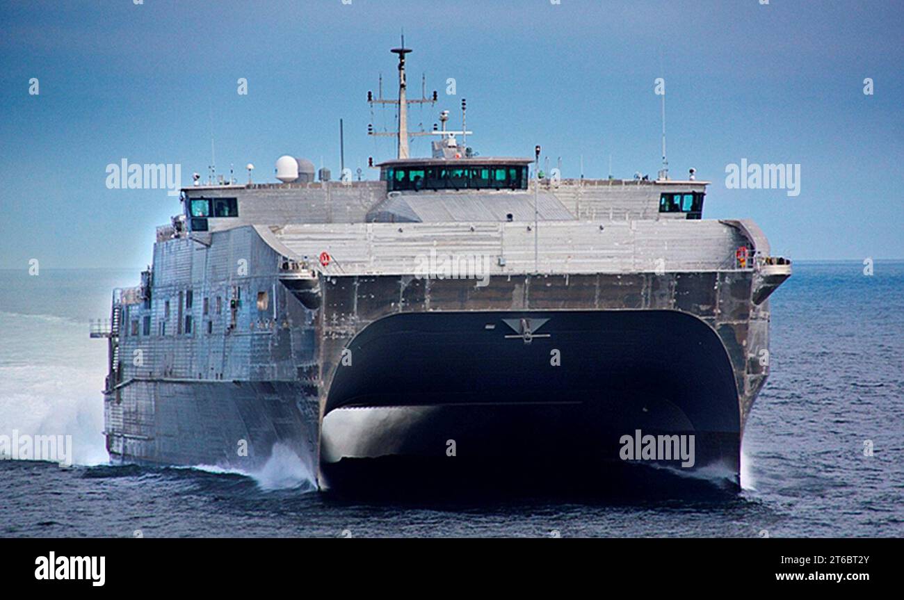 USNS Spearhead (JHSV-1) - 1 Stock Photo - Alamy