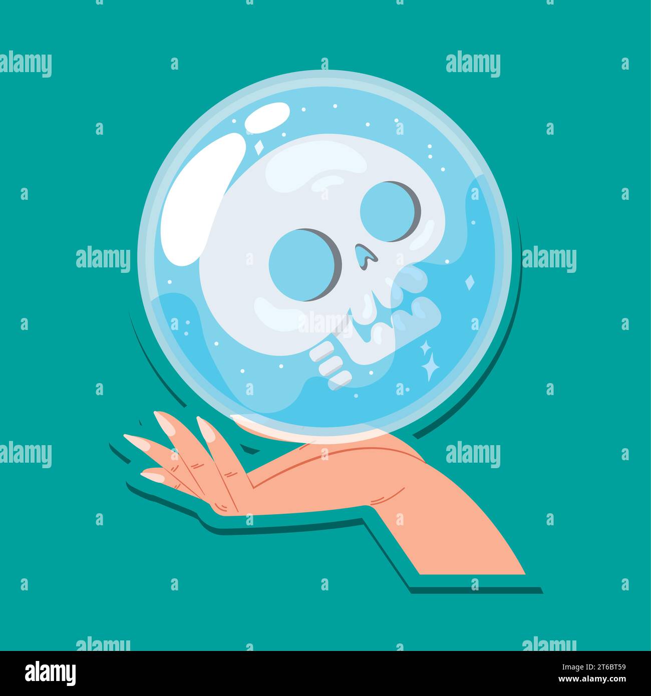 Hand inside Stock Vector Images - Alamy