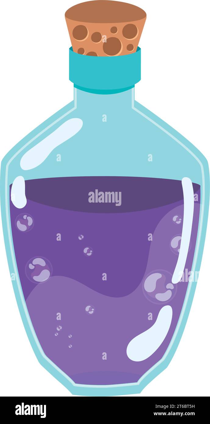 Fantasy magic toxic purple Stock Vector Images - Alamy