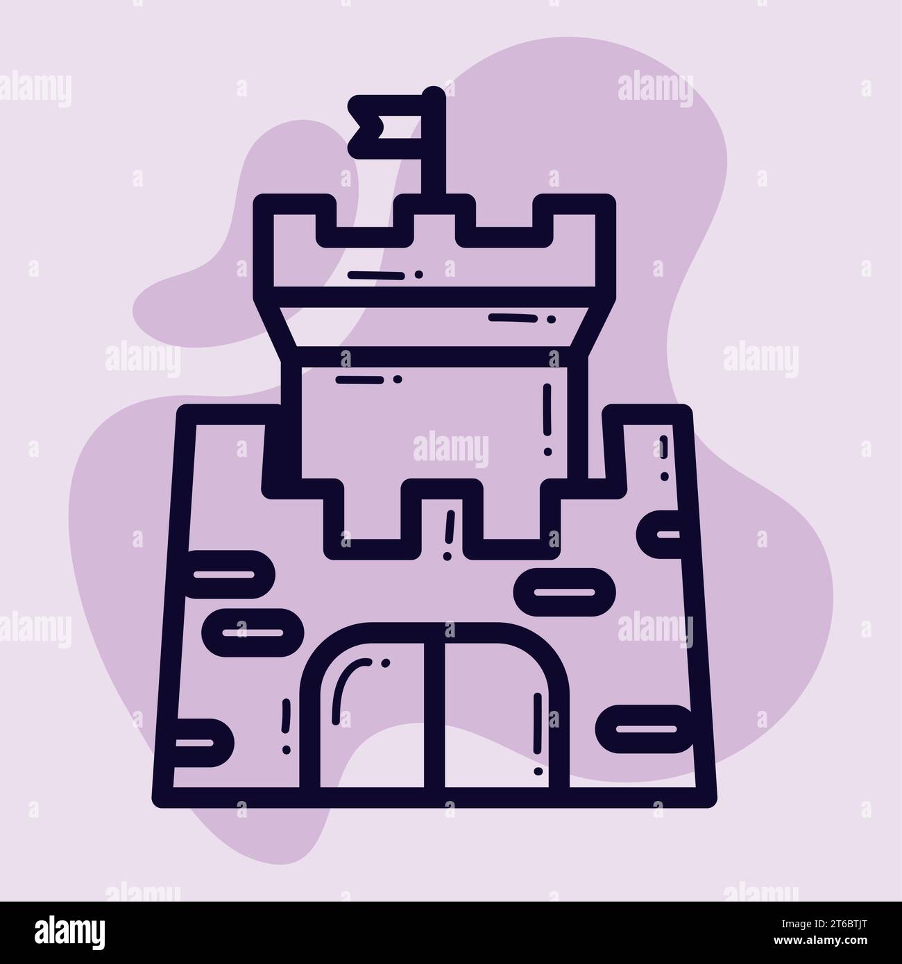 ISolated medieval castle Royalty icon Vector Stock Vector Image & Art ... ISolated medieval castle Royalty icon Vector Stock Vector Image & Art ...