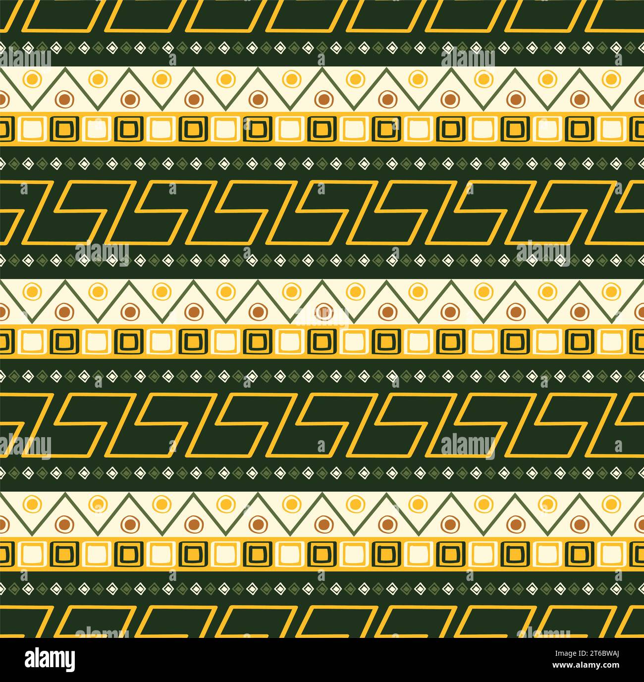 Beautiful ancient south american indigenous sketch seamless pattern art ...