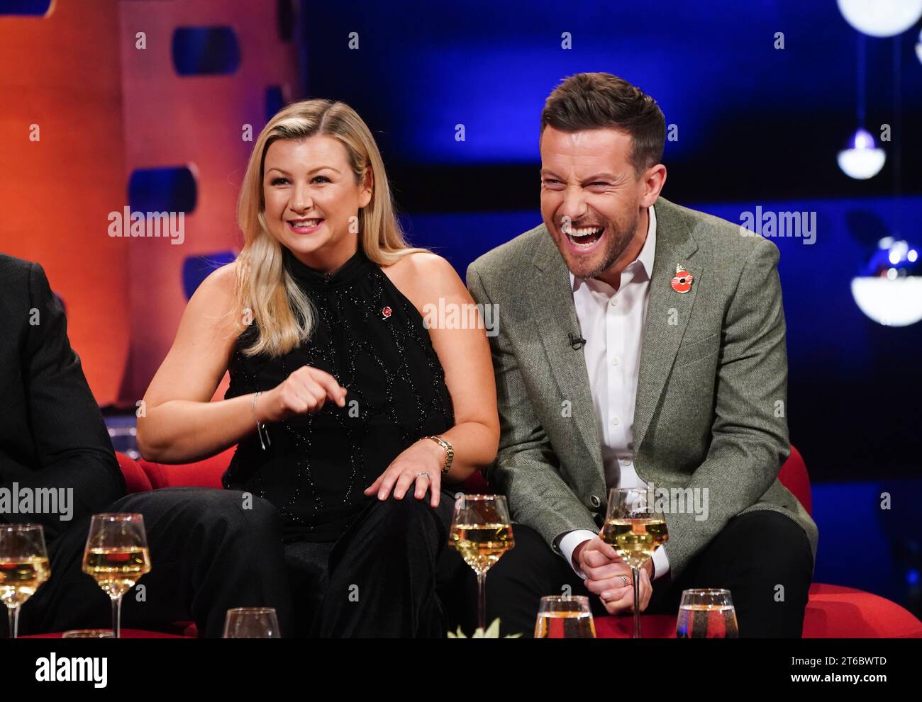 EDITORIAL USE ONLY Chris and Rosie Ramsey during filming for the Graham ...