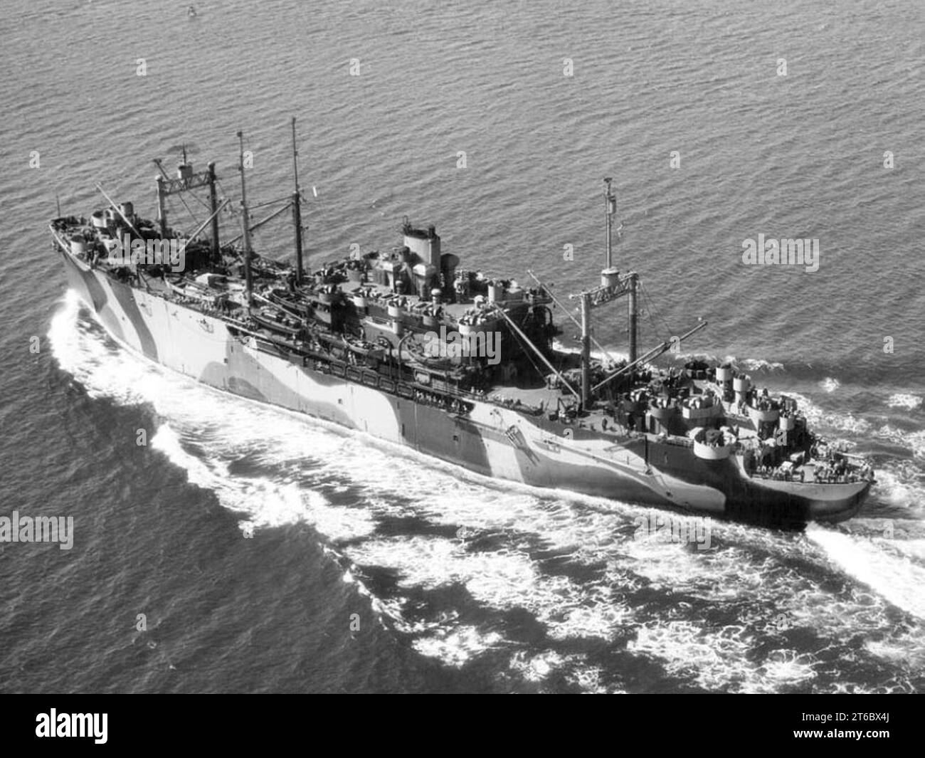 USS Aegir (AS-23) underway, circa in late 1944 Stock Photo - Alamy