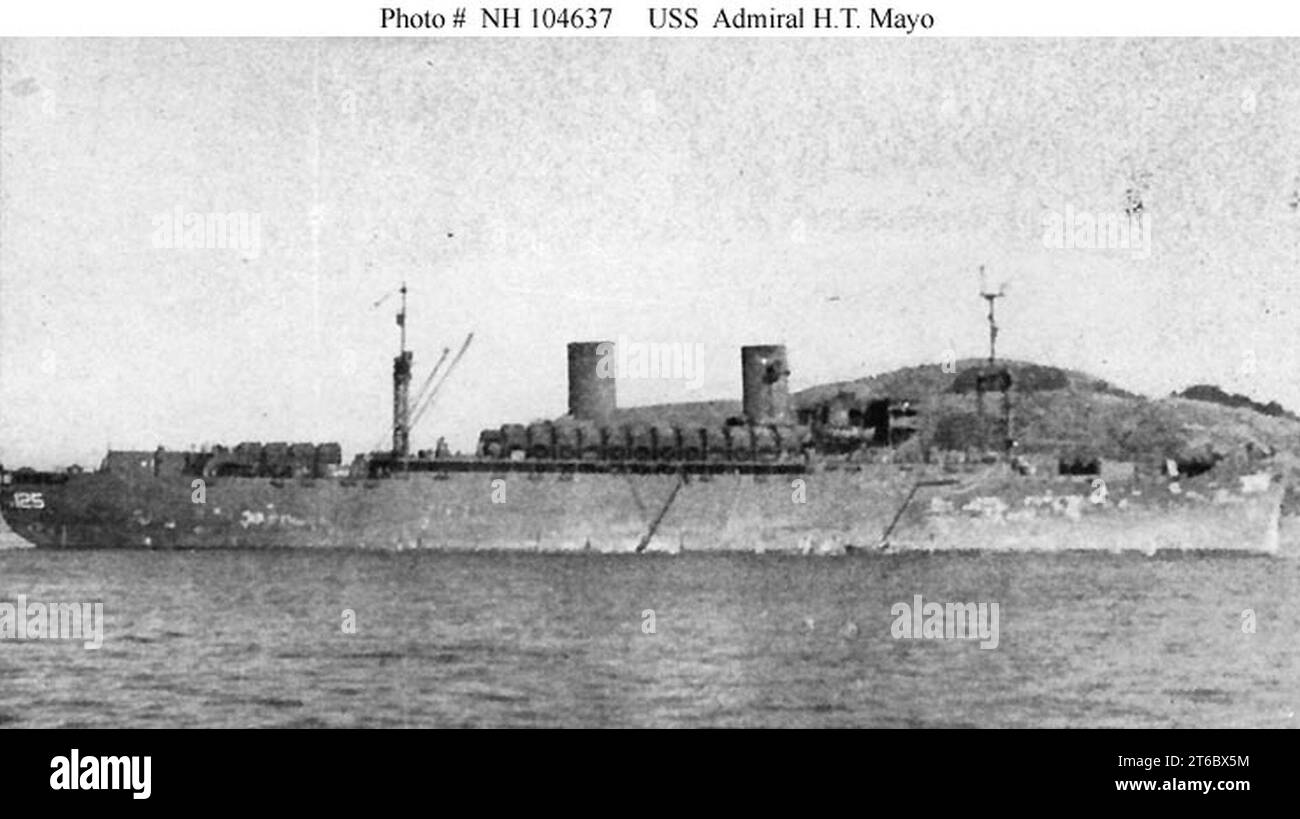 USS Admiral H T Mayo Stock Photo - Alamy