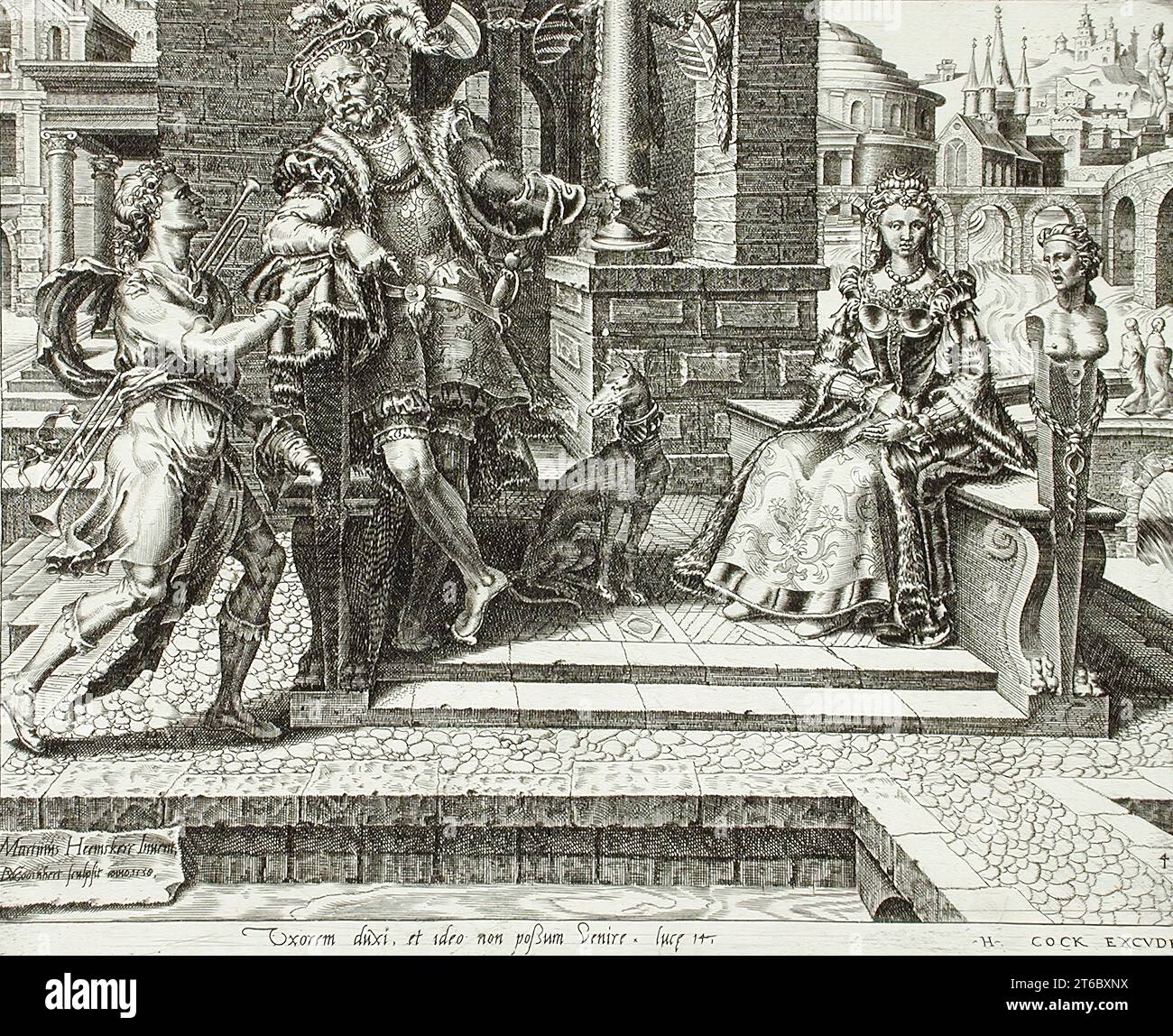 The Third Excuse: the Man who Married a Wife, 1559. From Parable of the ...