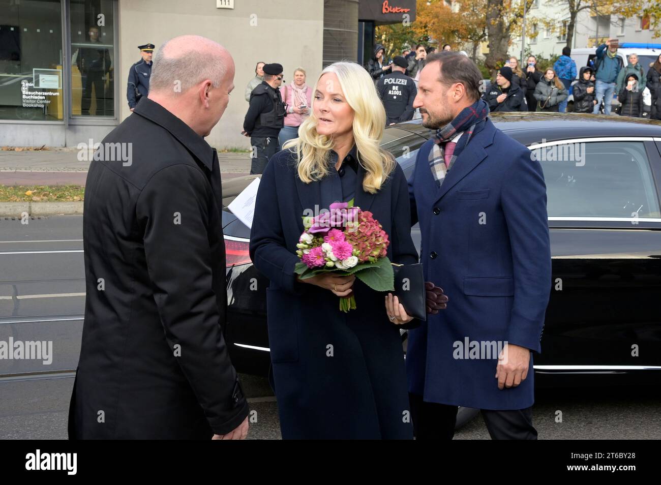 Kai Wegner, Kronprinzessin Mette-Marit von Norwegen und Kronprinz ...