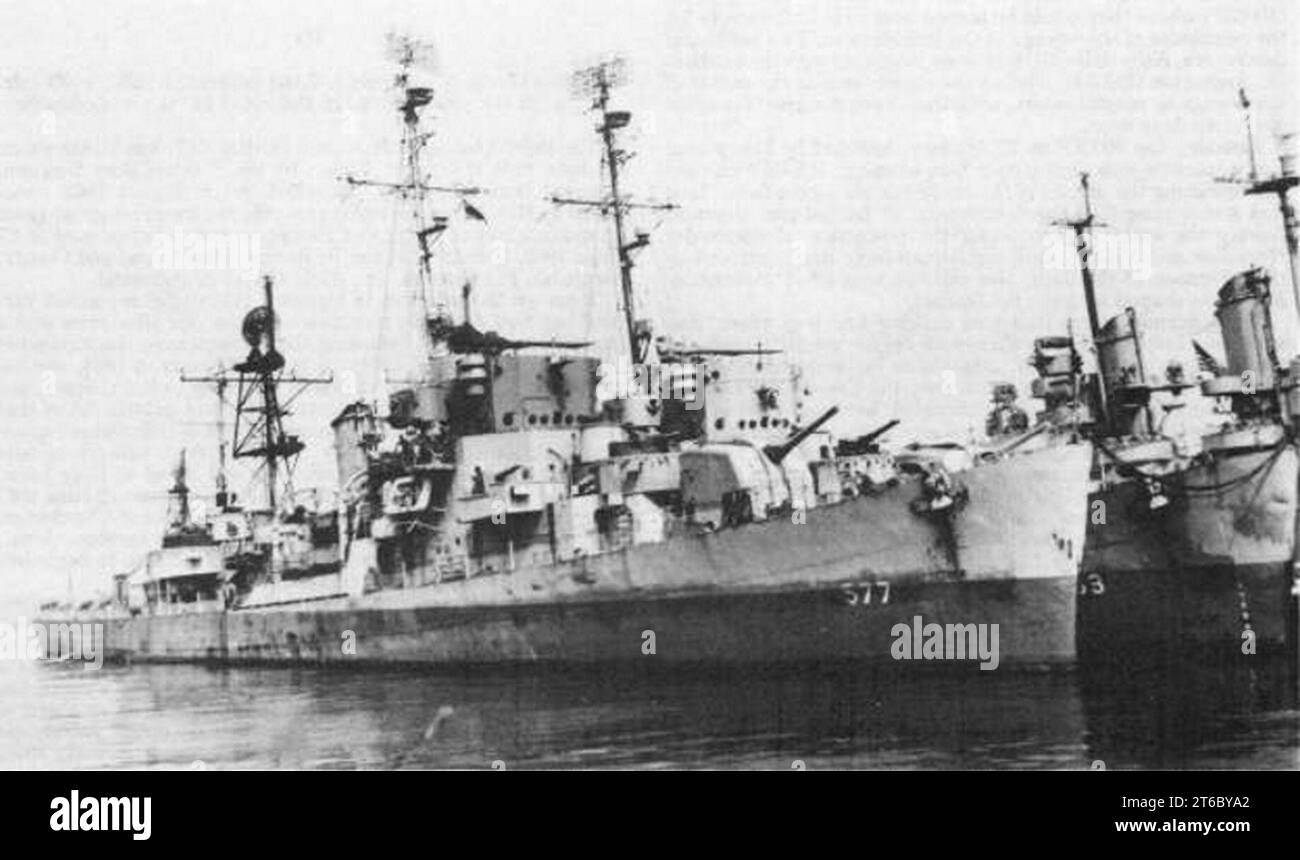 USS Alexander J. Luke (DER-577) at New York on 1 June 1946 Stock Photo ...