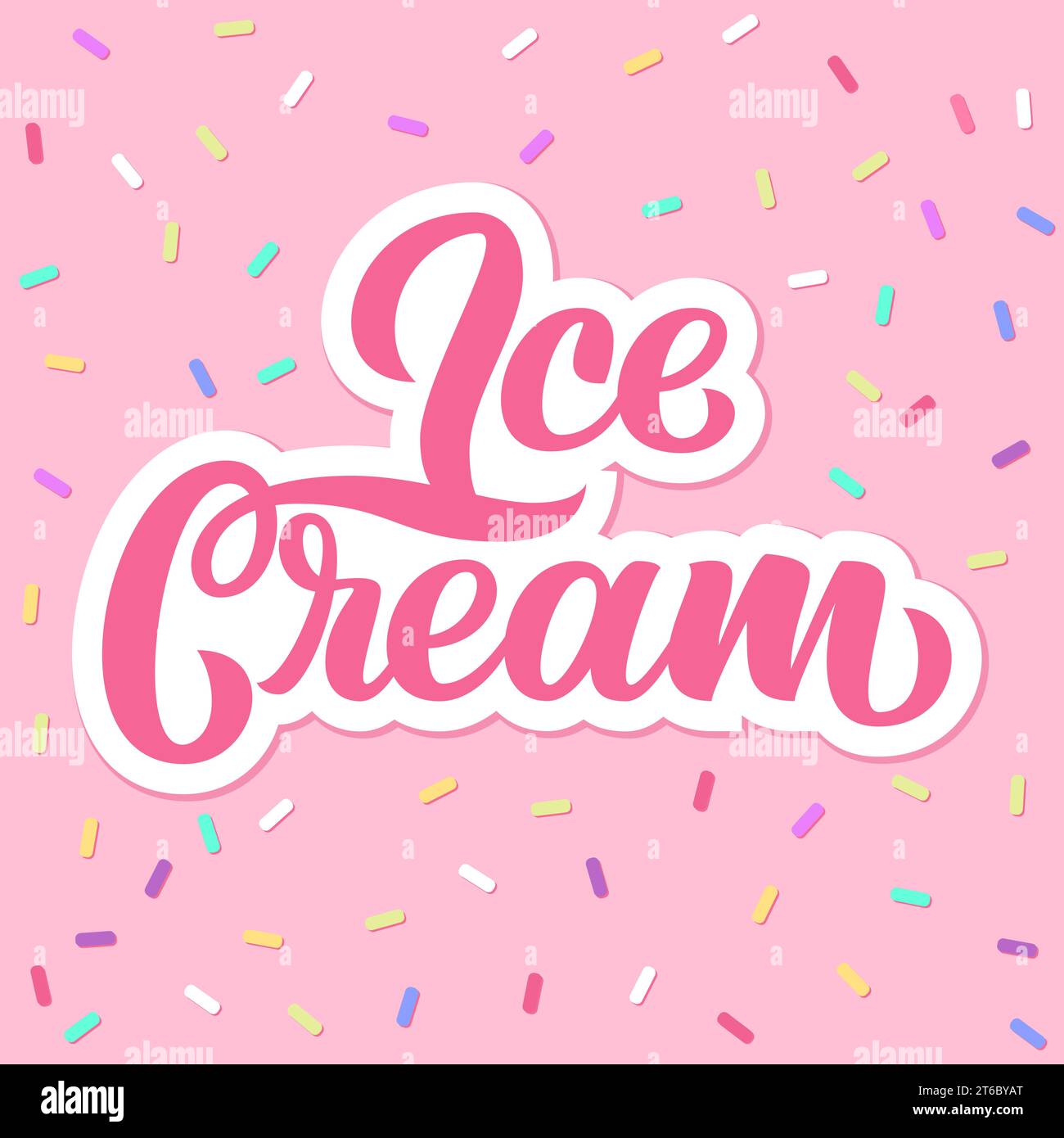 Ice written Stock Vector Images - Alamy