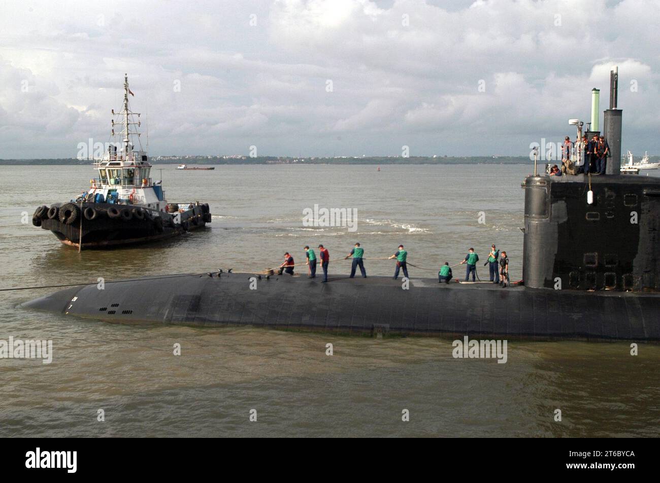 USS Alexandria (SSN-757) Goa Stock Photo - Alamy