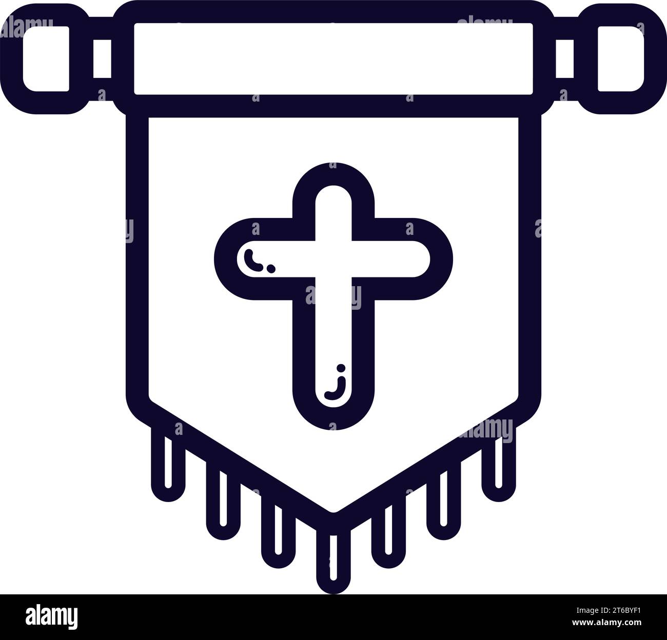 Isolated royalty emblem icon medieval Vector Stock Vector Image & Art ...