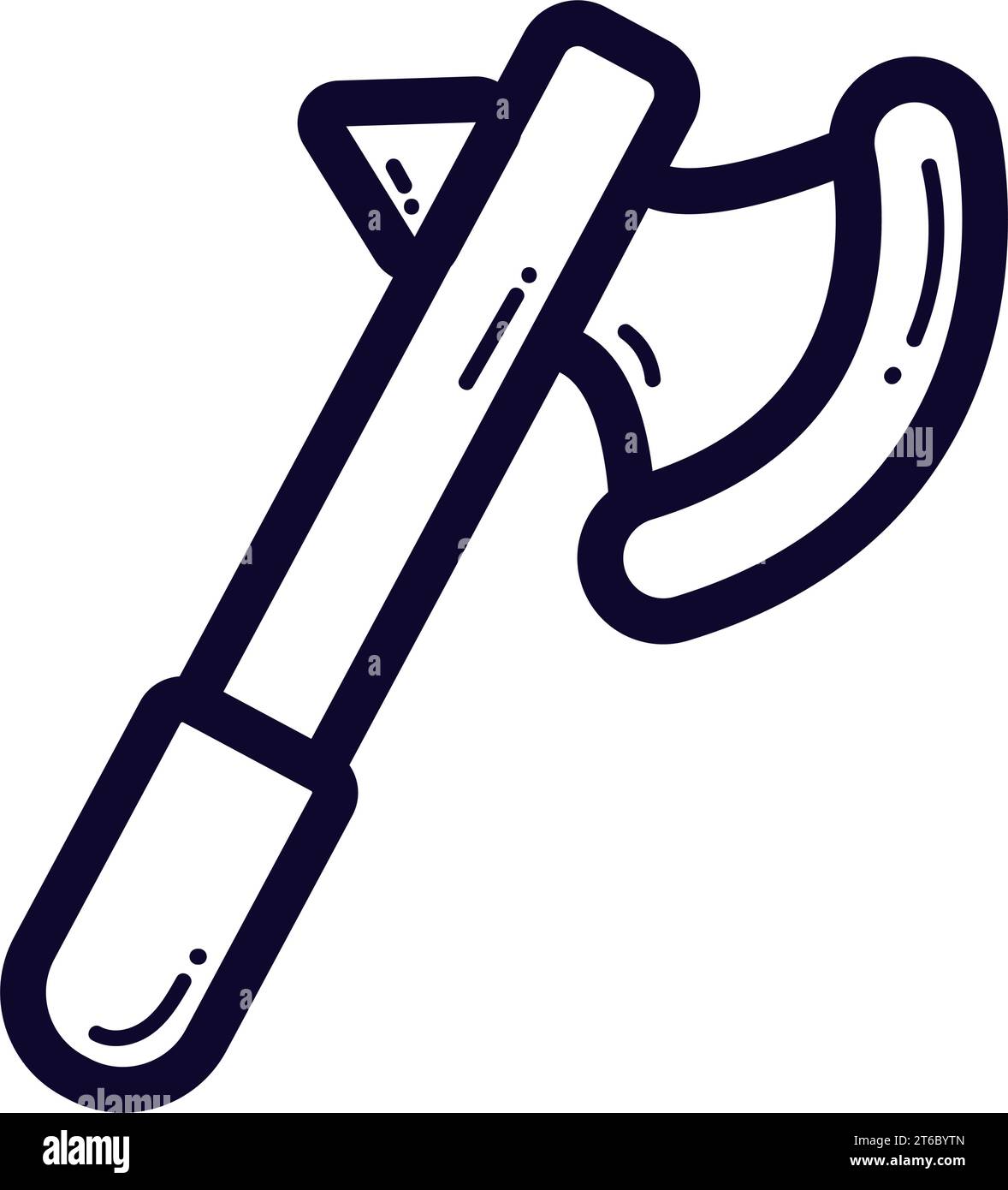 Isolated axe icon MEdieval weapon Vector Stock Vector Image & Art - Alamy