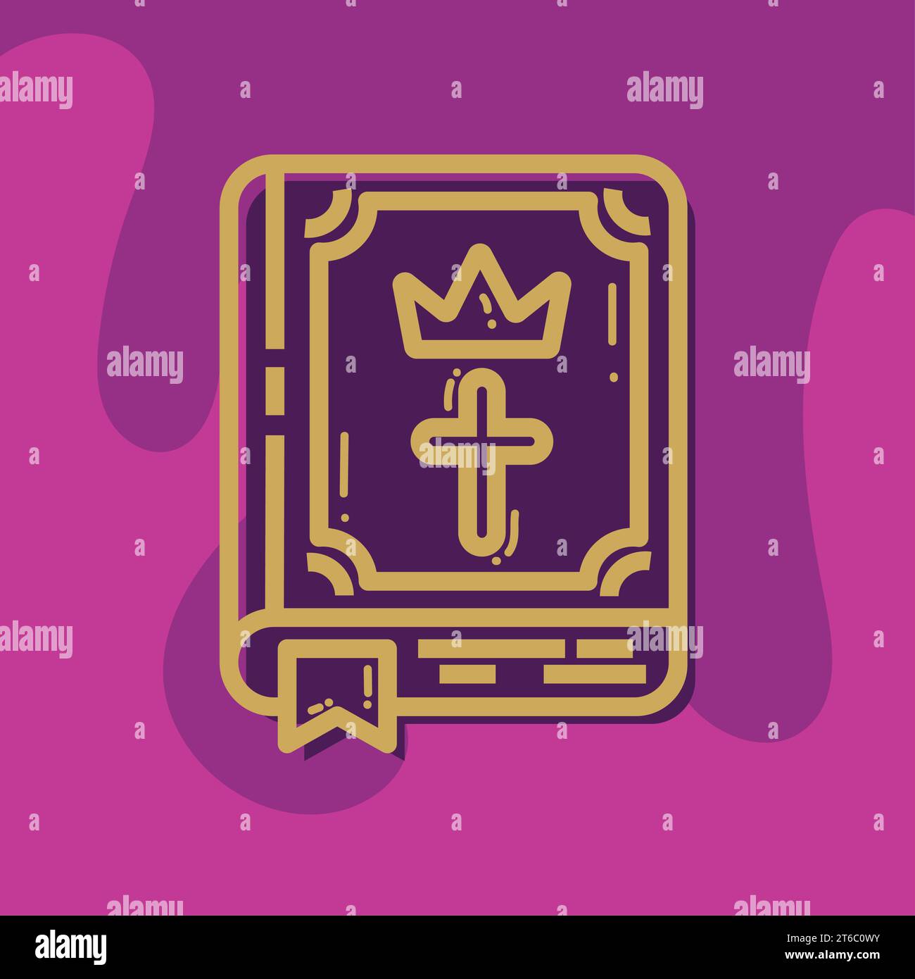 ISolated royalty book icon Vector Stock Vector Image & Art - Alamy